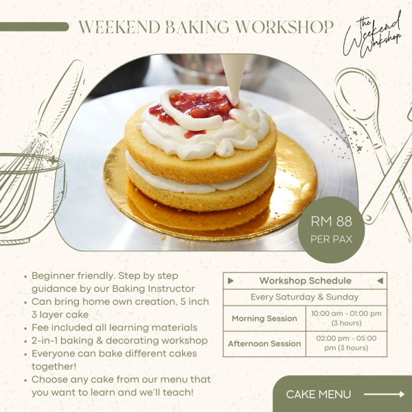 Weekend Baking Workshop | The Weekend Workshop